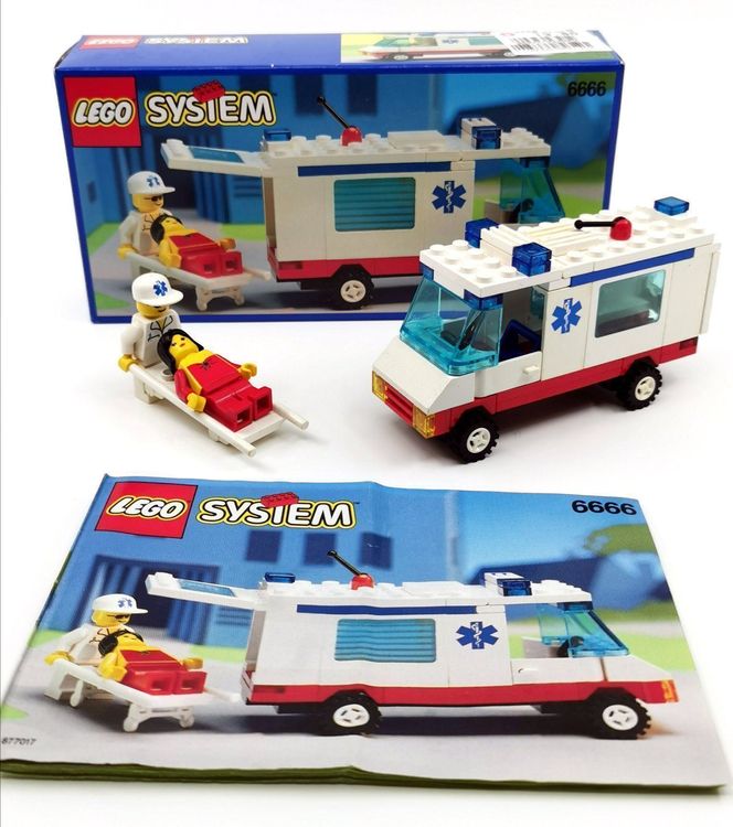 Lego Ambulanz 6666 inkl. OVP + Anleitung (Gebraucht) in Derendingen für ...