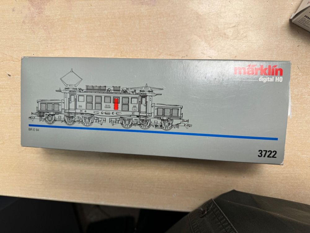 Märklin 3722 E-Lok E 94 H0 WS Digital mit OVP (Gebraucht) in Kehrsatz ...