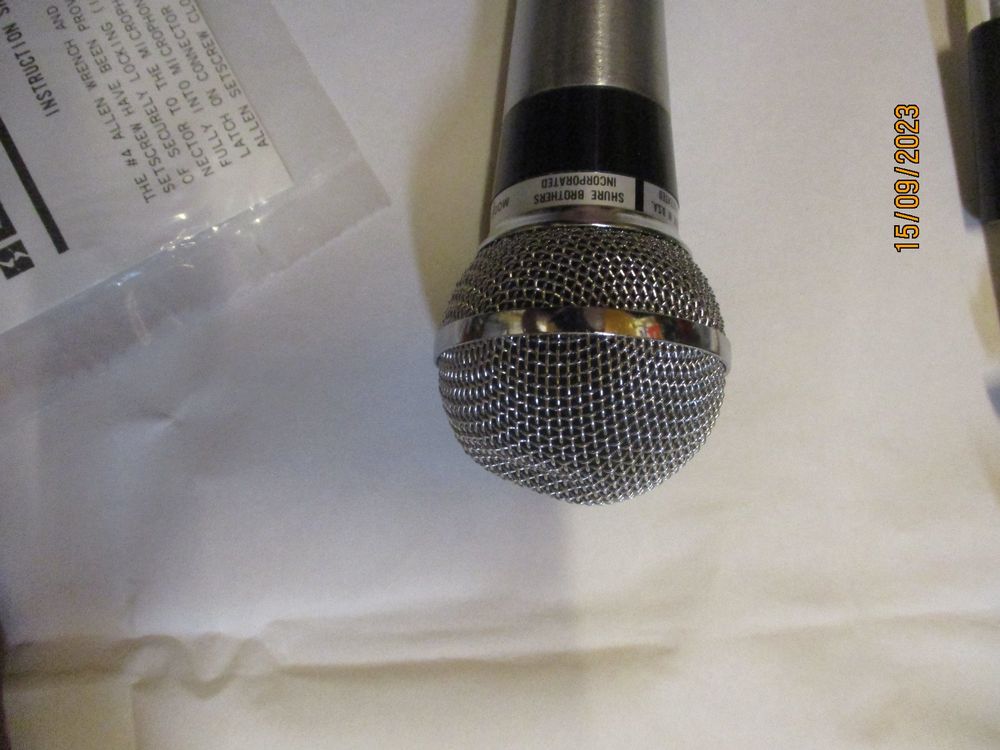 VINTAGE SHURE MICROPHONE 565 SD UNISPHERE 1 MIT ZUBEHÖR | Kaufen auf ...