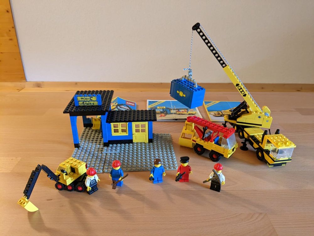 Lego City 6361 6363 6631 Crane Service Station, Steam Shovel | Kaufen ...