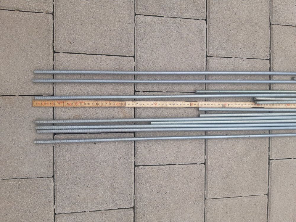 Gewindestangen bis 2m länge 10mm Durchmesser 7Stück | Kaufen auf Ricardo