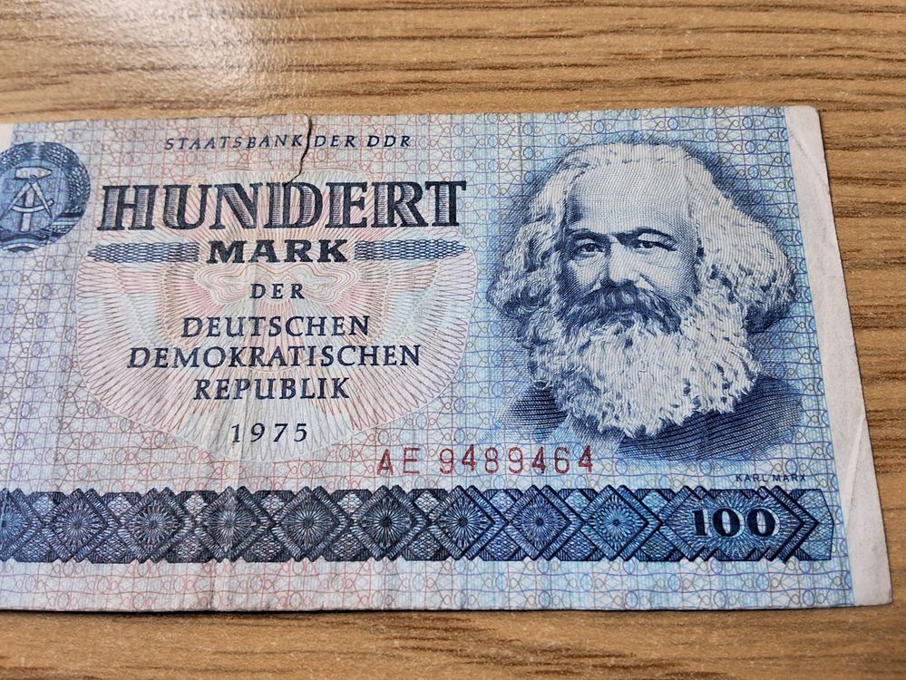 DDR - 100 Mark 1975 (Gebraucht) in Münchenstein für CHF 3.9 – mit ...