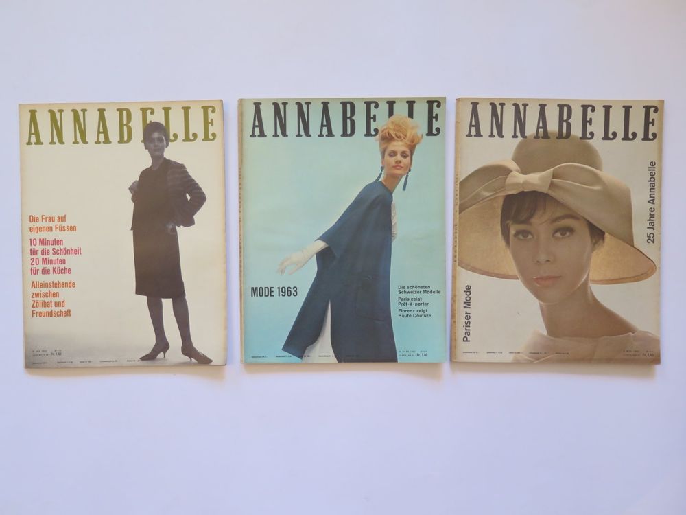annabelle - Mode - Zeitschrift - 1961 - 1963 - 11 Hefte (Gebraucht) in ...