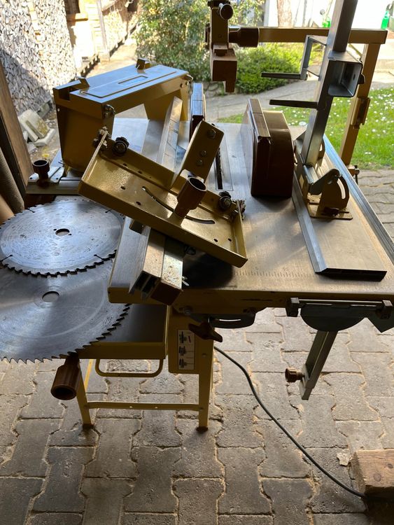 Scheppach Hobelmaschine HM2 mit Kreissägeeinrichtung KSE300 (Gebraucht ...