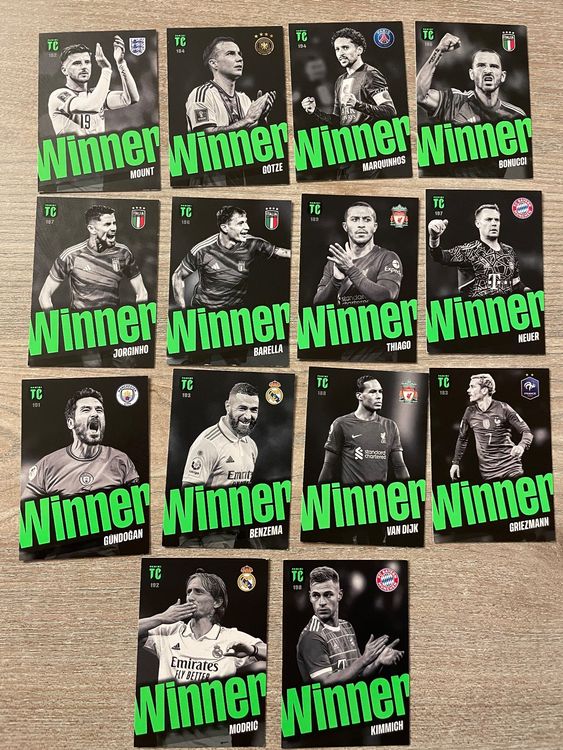 Panini Top Class Winner (Gebraucht) in Biel-Benken BL für CHF 2.9 – mit ...