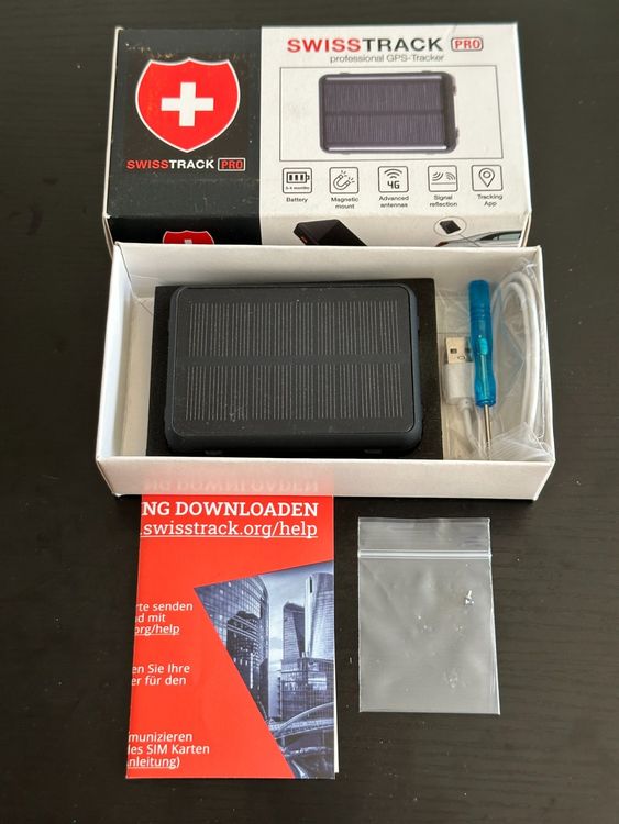 NEU Swisstrack Pro 4G GPS Alles-dabei-Paket, NP 180Fr (Neu und ...