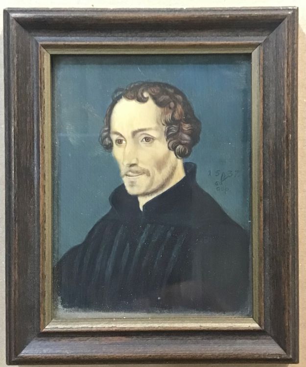 Antike Portrait Gemälde Monogrammiert (Gebraucht) in Root für CHF 25 – mit Lieferung auf Ricardo ...