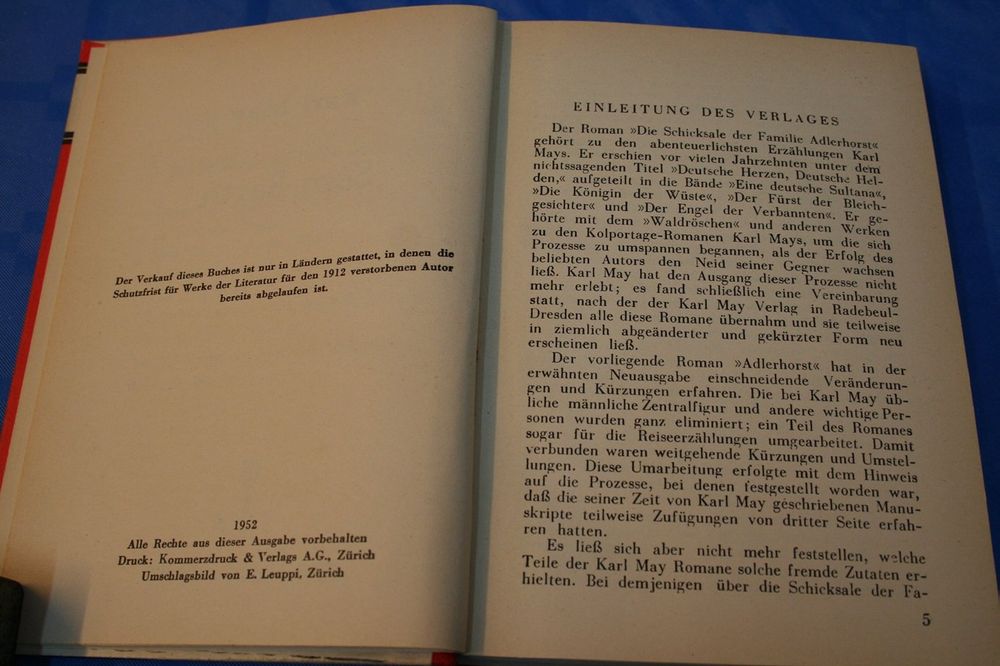 Karl May "Sam Barth" (Gebraucht) in Wettingen für CHF 3 – mit Lieferung ...