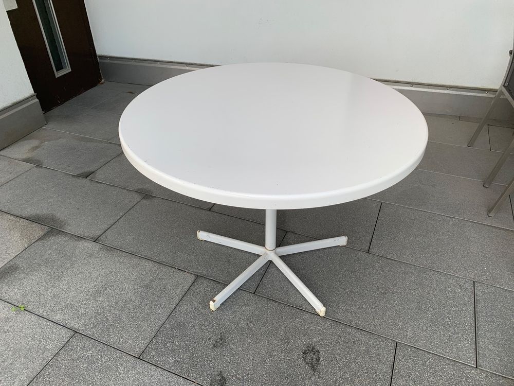 Schne Gartentisch Rund 100 Cm Dnisches Bettenlager Ebenbild