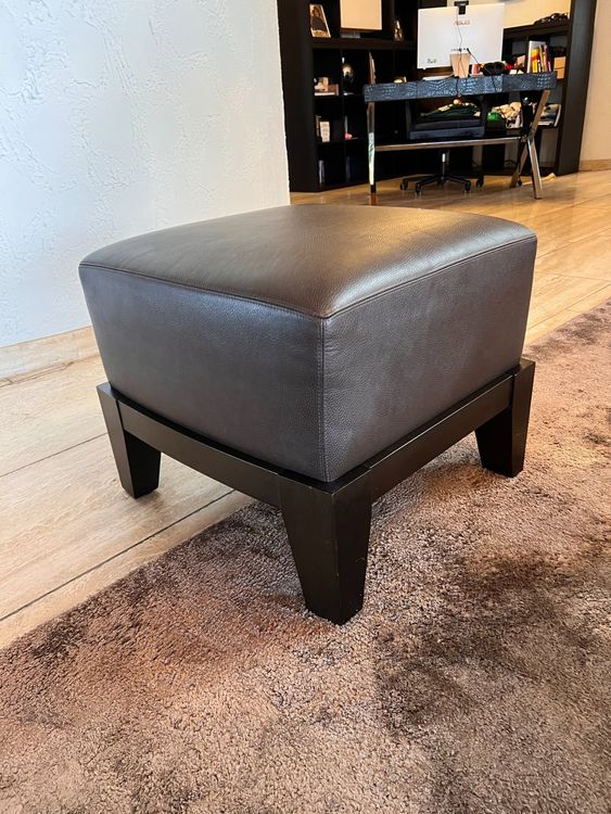 Pouf PROMEMORIA "Aziza" Leder Braun (Gebraucht) in Horgen für CHF 399 ...