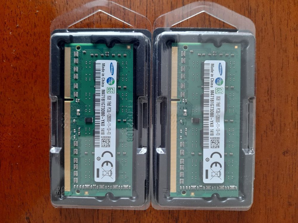 Samsung 16GB (2x8GB) PC3L-12800S 1600 MHz, SO-Dimm | Kaufen auf Ricardo