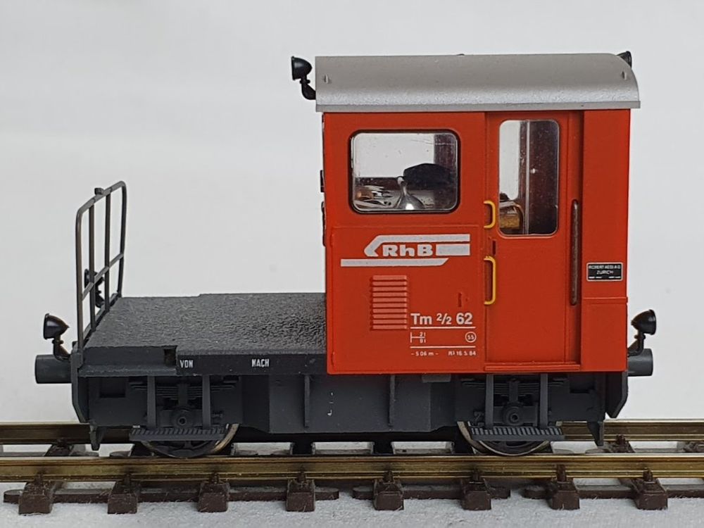 Bemo 1273 RhB Diesel Traktor Tm 2/2 62 Analog, OVP | Kaufen auf Ricardo