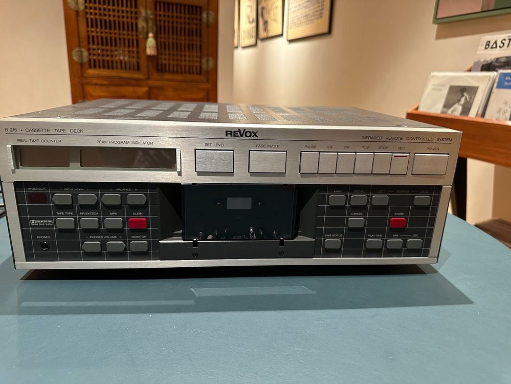 Revox B 215 cassette tape deck, fully restored (Gebraucht) in Coppet ...