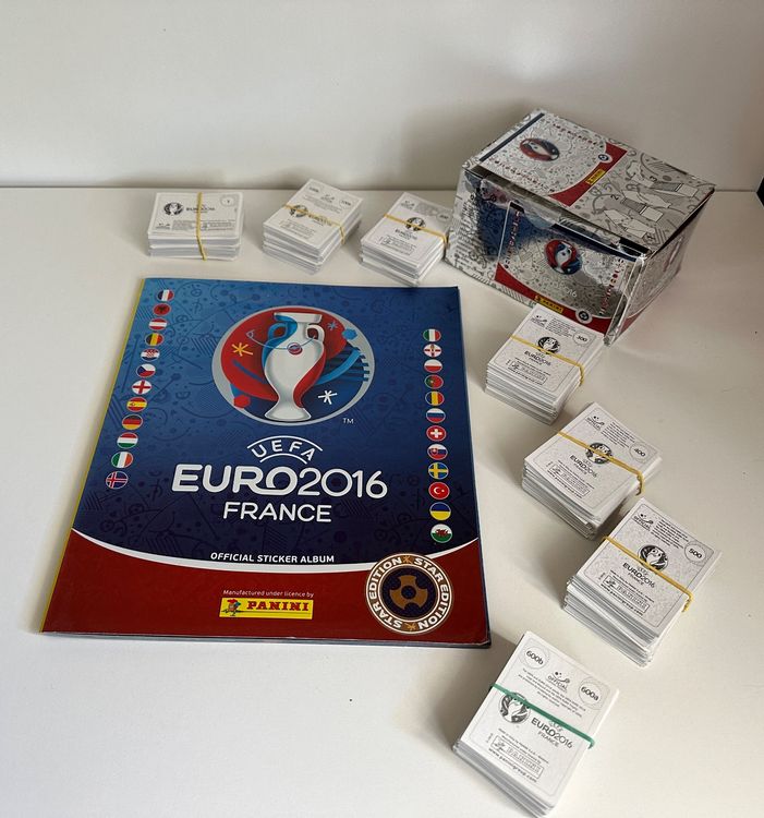 Panini Album Euro 2016 komplett (Neu (gemäss Beschreibung)) in ...