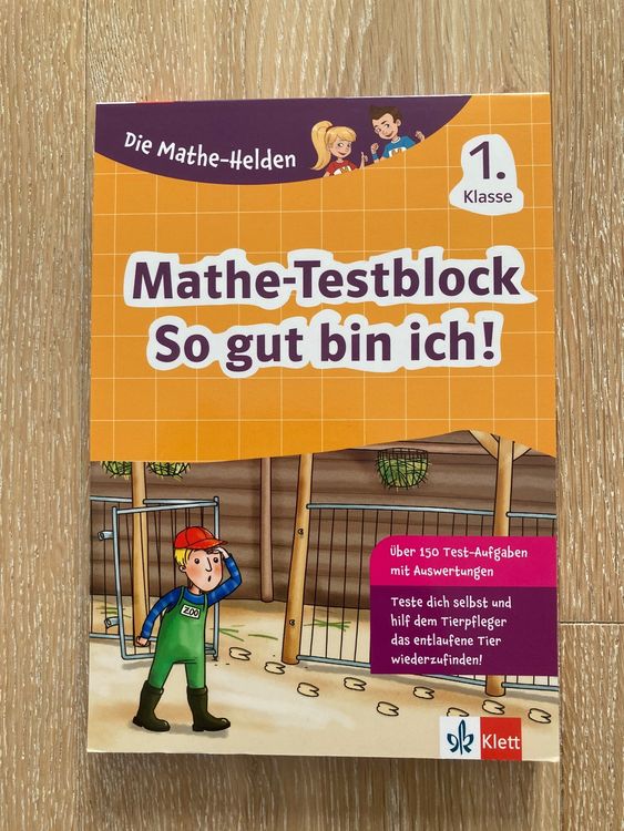 NEU! Die Mathe-Helden: Mathe-Testblock 1. Klasse von Klett | Kaufen auf ...