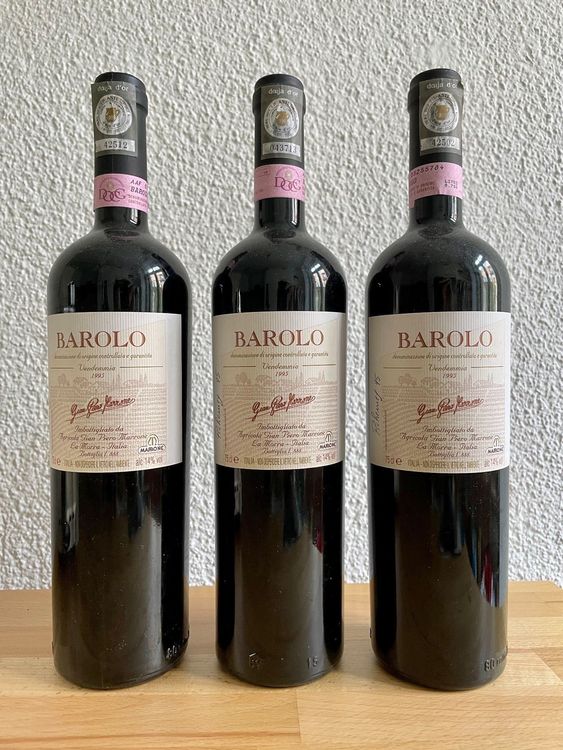 Barolo Gian Piero Marrone 1995 (Neu (gemäss Beschreibung)) in Luzern ...