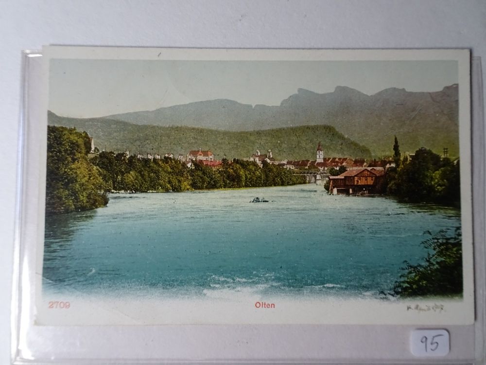 AK Olten von der Aare aus | Kaufen auf Ricardo