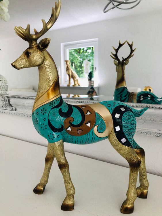 Hirsch Deko Figuren