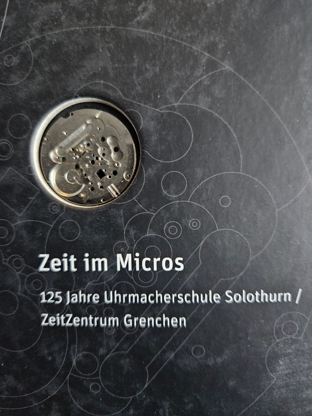 Zeit im Micros - 125 Jahre Uhrmacherschule Solothurn (Gebraucht) in ...
