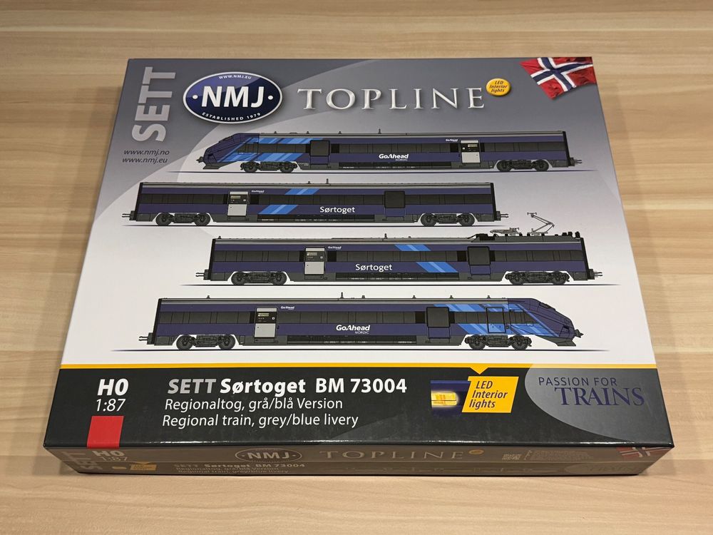 NMJ Topline Sørtoget BM73 004, DCC Sound+Innenbeleuchtung (Neu und ...