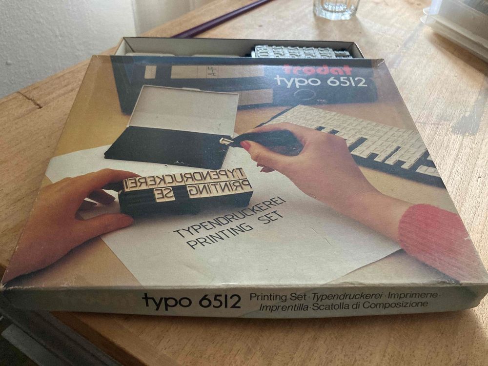 Trodat Typo 6512 Stempelset | Kaufen auf Ricardo