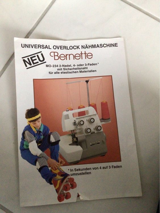 Overlook Bernette 234 Bernina (Gebraucht) in Münchenwiler für CHF 105 ...
