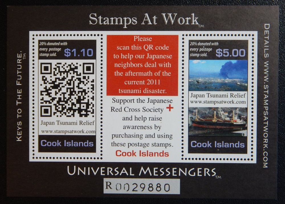 Cook Islands Kat. Block 230 ** 2011 Tsunami (Gebraucht) in Zürich für ...