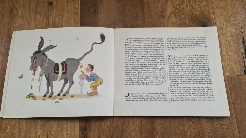 tischlein deck dich goldesel und knüppel aus dem sack buch (Gebraucht ...