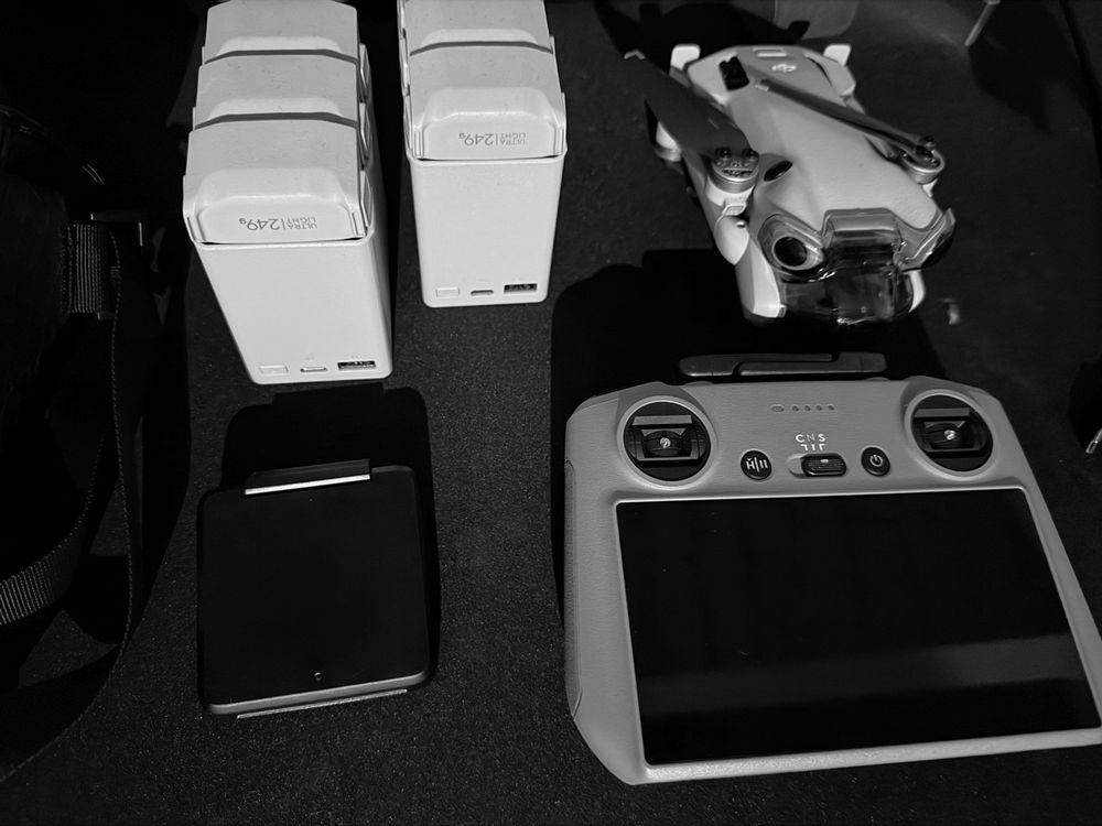 DJI MINI 4 PRO + 7 Akkus + ND Filter + Drohnen Tasche (Gebraucht) in ...