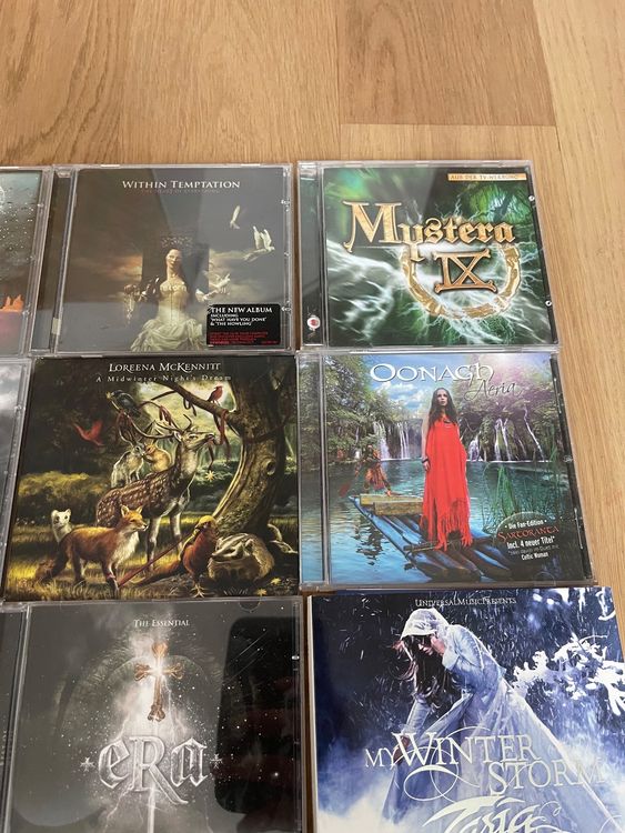 12x CD Sammlung/Alben ERA HB OONAGH EPICA E Nomine MYSTERA (Gebraucht ...