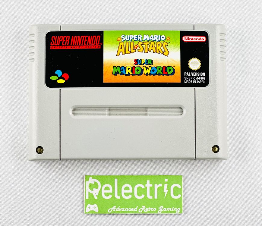 Super Mario All-Stars & World PAL Super Nintendo (SNES) (Gebraucht) in ...
