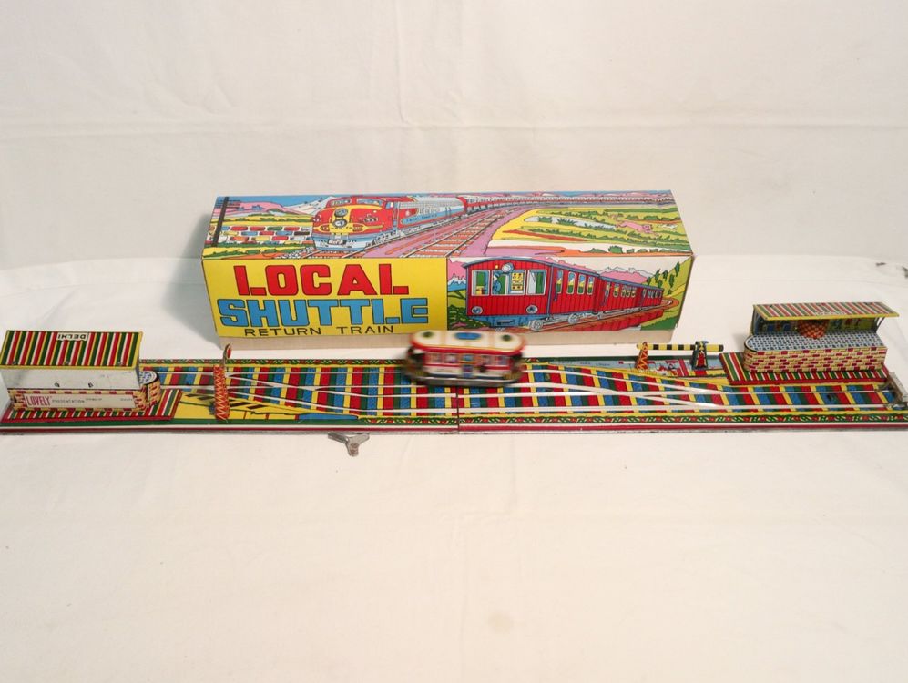 Blechbahn Tram Local Shuttle Return Train zum aufziehen (Neuf (Voir ...