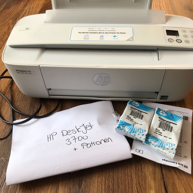 Drucker: HP DeskJet 3700 All-in-one (Gebraucht) in Turbenthal für CHF ...