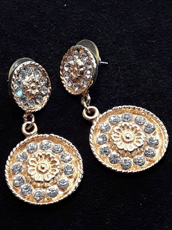 Luxuriöse Strass Ohrhänger 1980er Jahre (Gebraucht) in Zürich für CHF 25 – mit Lieferung auf ...