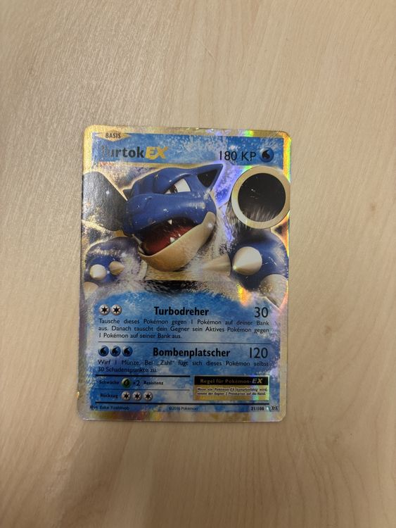 Turtok EX Pokémon Karte (Neu (gemäss Beschreibung)) in Lyss für CHF 10 ...