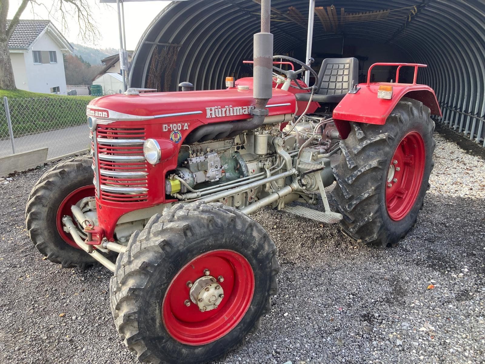 Hürlimann Traktor D100 A (Allrad) (Gebraucht) in Porsel für CHF 22000 ...