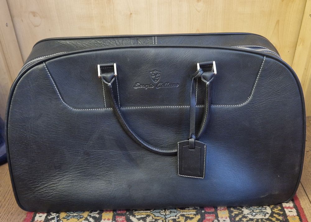 Sergio Cellano Ledertasche Weekender Reisetasche (Gebraucht) in ...