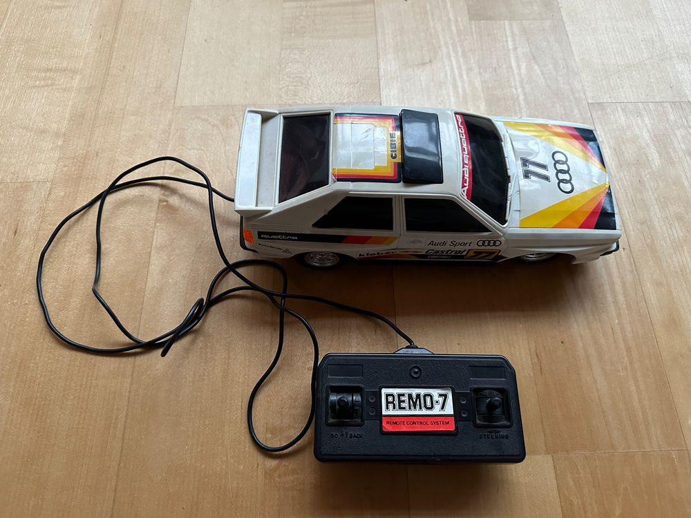 Audi Quattro Rennauto ferngesteuert vintage Remo 7 (Gebraucht) in ...