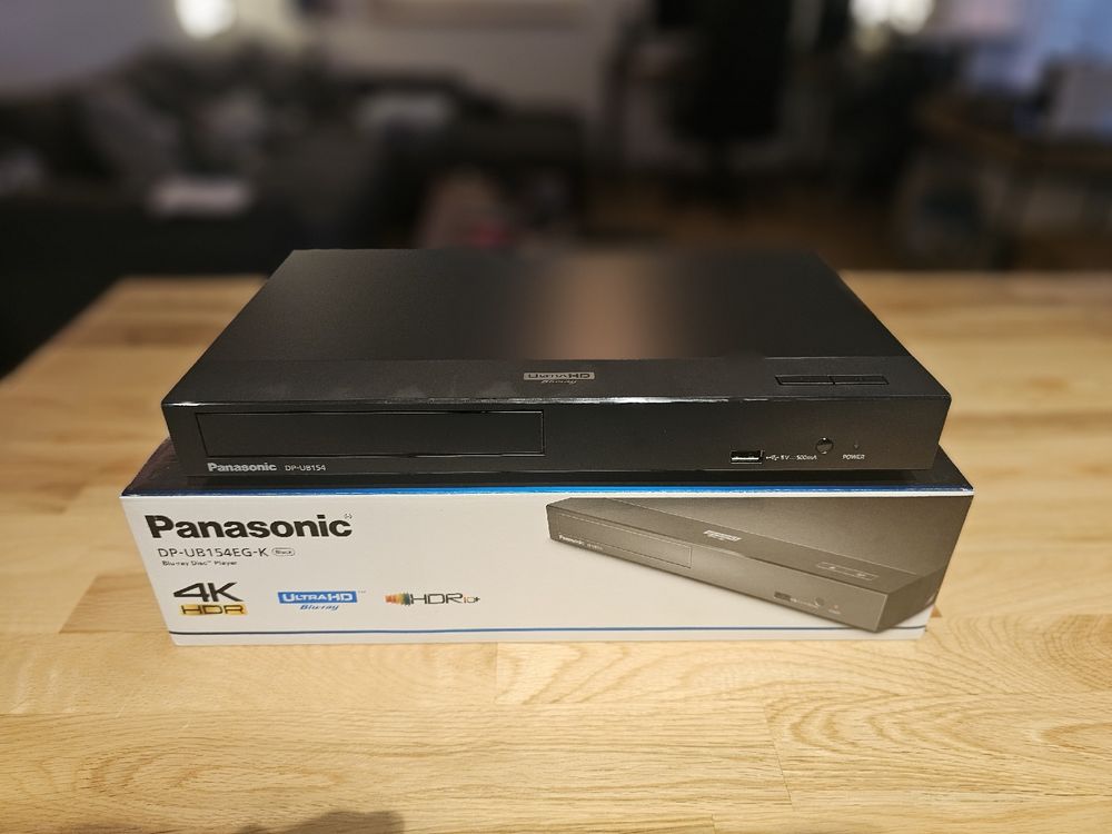 PANASONIC DP-UB154EG-K - Blu-ray-Player UHD 4K (Neu (gemäss ...