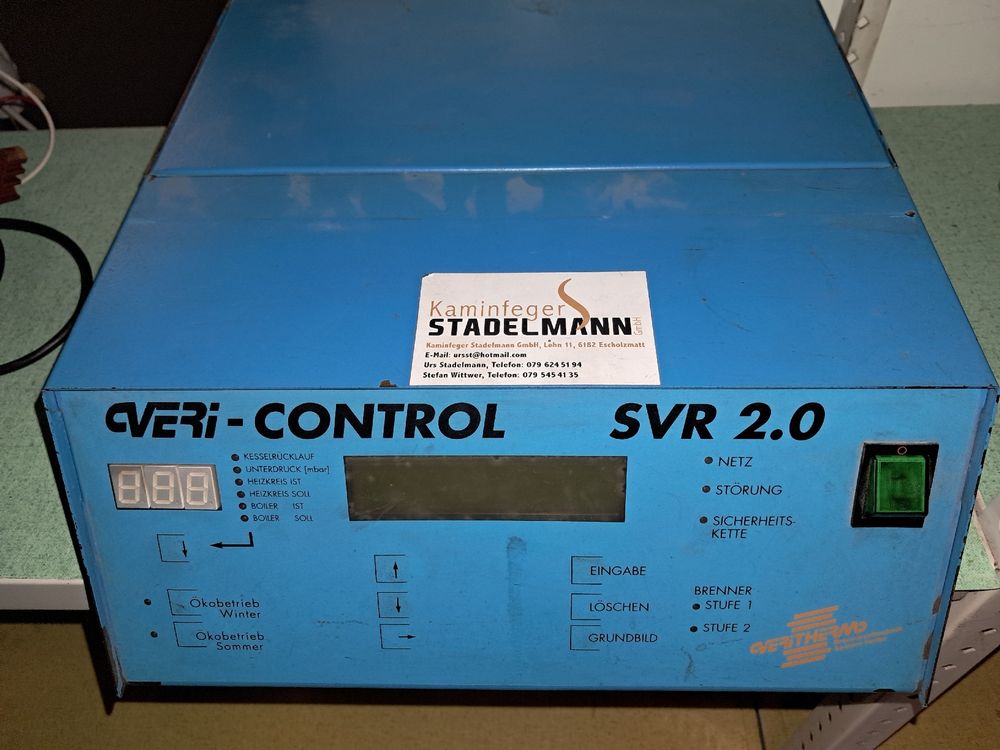Veri-Control SVR 2.0 Heizungssteuerung (Gebraucht) in Escholzmatt für ...