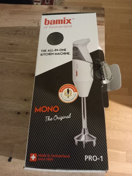 Bamix Mono Pro-1 Stabmixer schwarz | Kaufen auf Ricardo