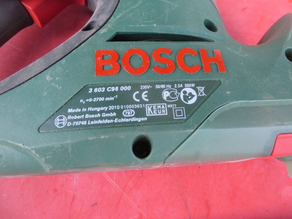 Bosch Fuchsschwanz PFZ 500E (Gebraucht) in Wolfhalden für CHF 42 – mit ...