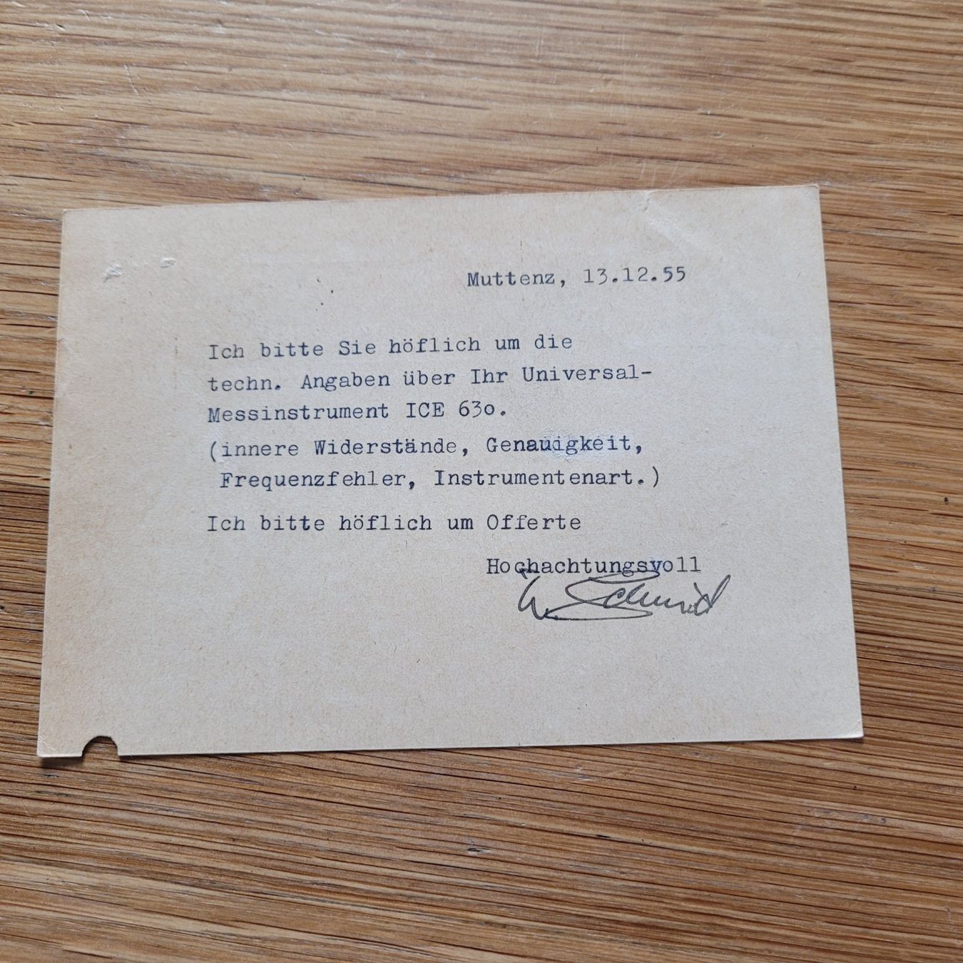 GS Post Karte Hergiswil Basel 1955 Zürich (Gebraucht) in Biel/Bienne ...