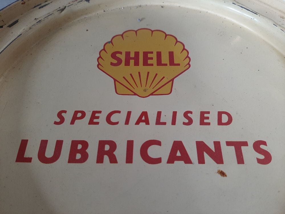 Antike Shell Öldose Oldtimer Blechdose 50er 60er Loft Design (Gebraucht ...