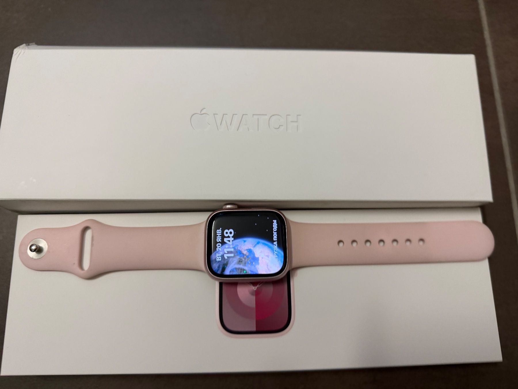 Apple Watch Series 9 (GPS, 41mm) – Pink Aluminum (Gebraucht) in ...