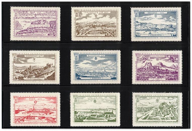 Vignetten / Reklamemarken** WIPA 1965 in Wien (Neu (gemäss Beschreibung ...