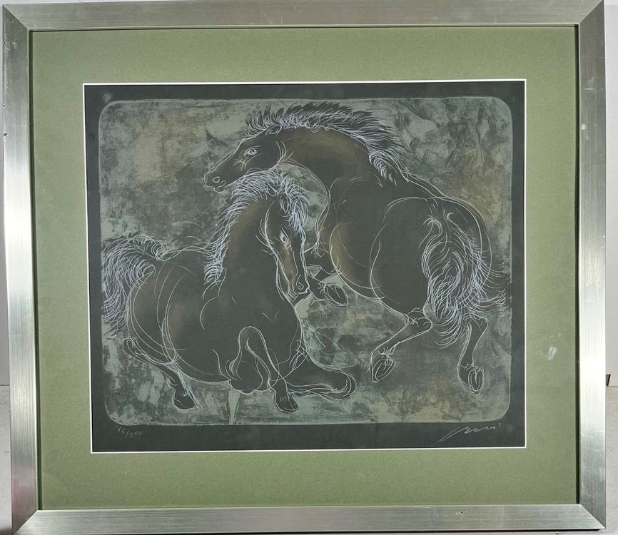 Hans Erni (1909-2015) Grosse Lithographie, Handsigniert (Gebraucht) in Root für CHF 119 – mit ...