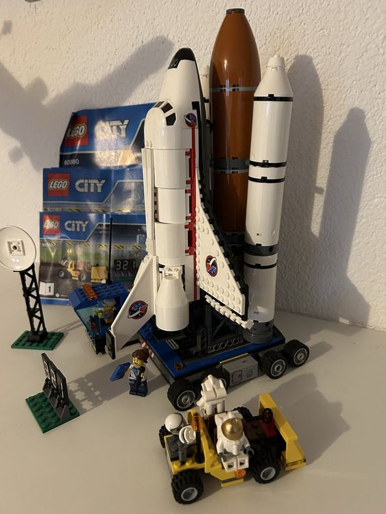 LEGO City Space Shuttle 60080 mit Anleitung (Gebraucht) in Wegenstetten ...
