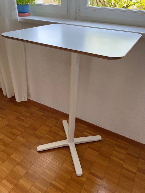 Bar-Tisch IKEA Billsta weiss 70*60, 105 cm hoch, tadellos (Gebraucht ...