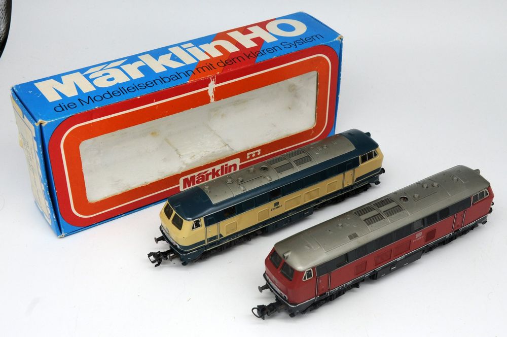 Märklin 3074 + 3075 - 2x Dieselloks BR 216 (Gebraucht) in Ostermundigen ...